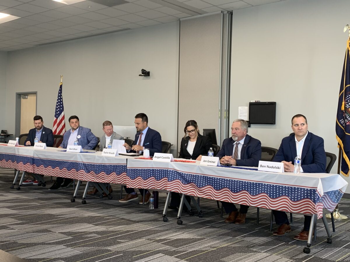 Ogden mayoral candidates appear in forum, talk crime and development ...